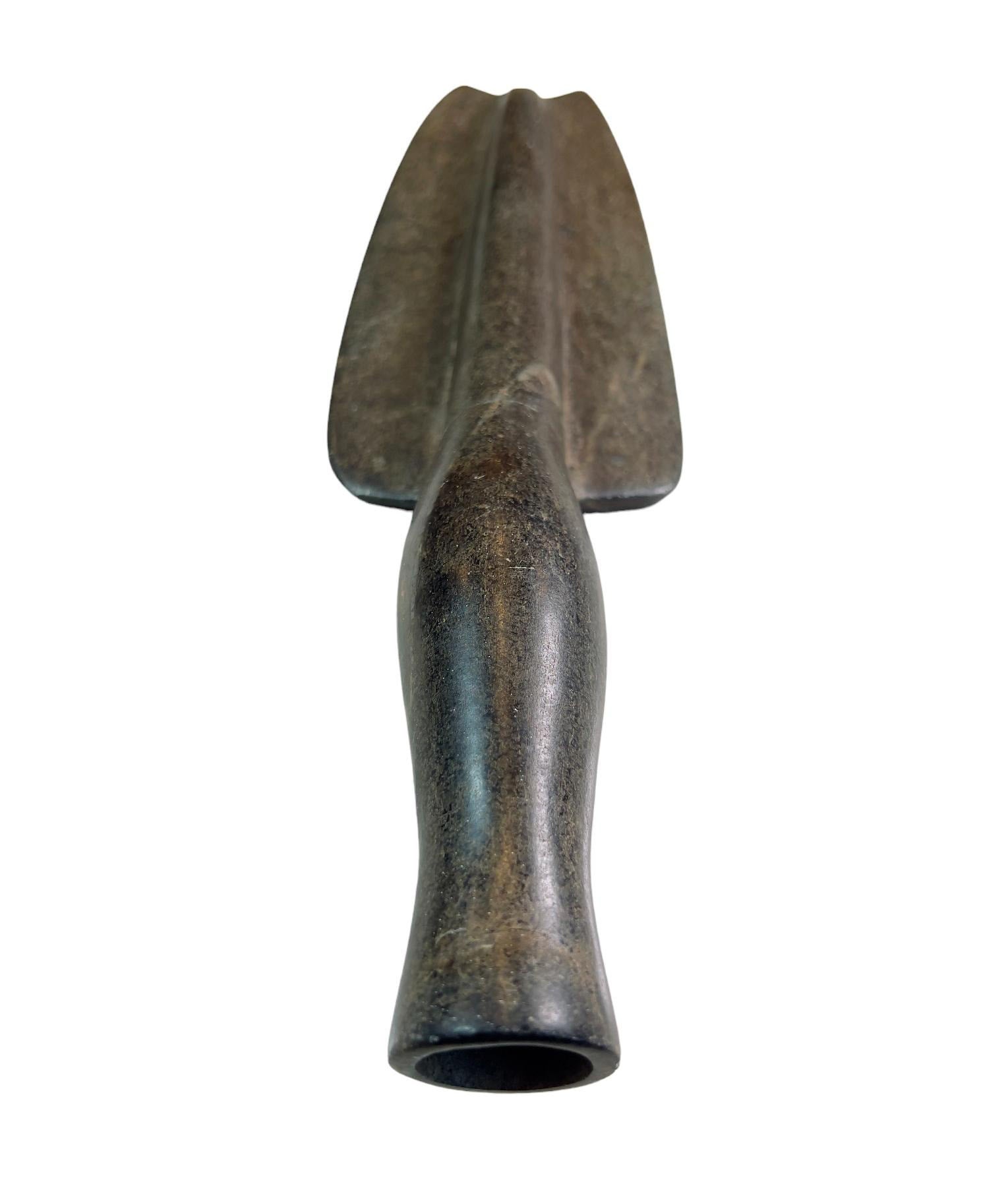 Rare Prehistoric Native American Obtuse Angle Platform Stem Pipe - aka ...