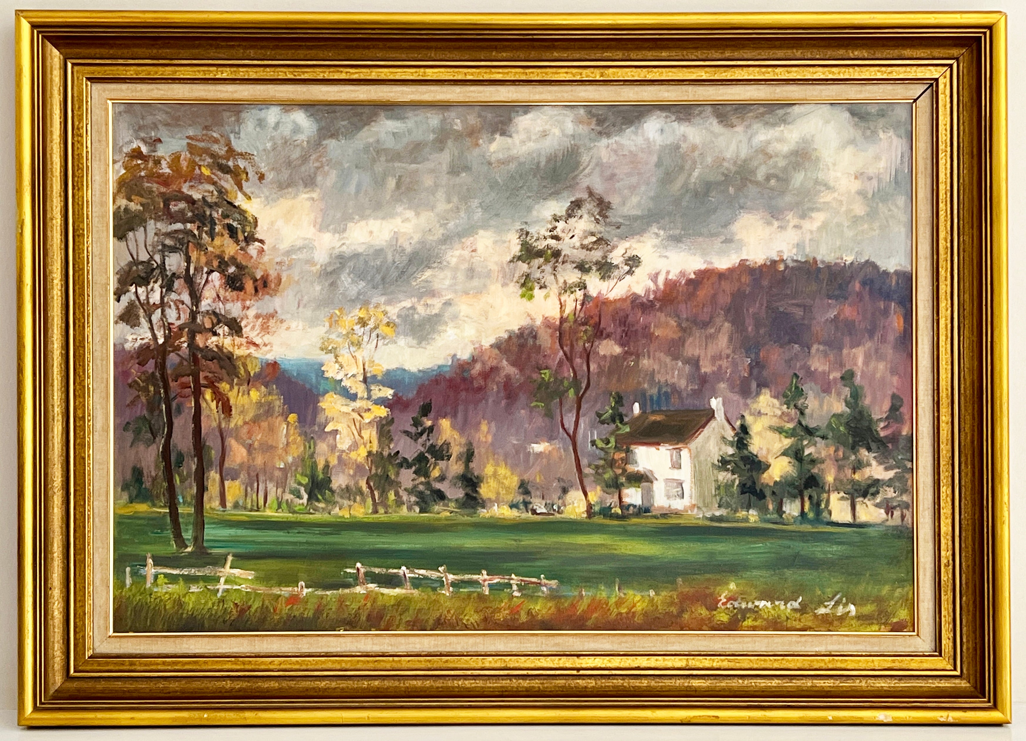 Impressionist Landscape Oil Painting by Edward Lis | Worthington Galleries