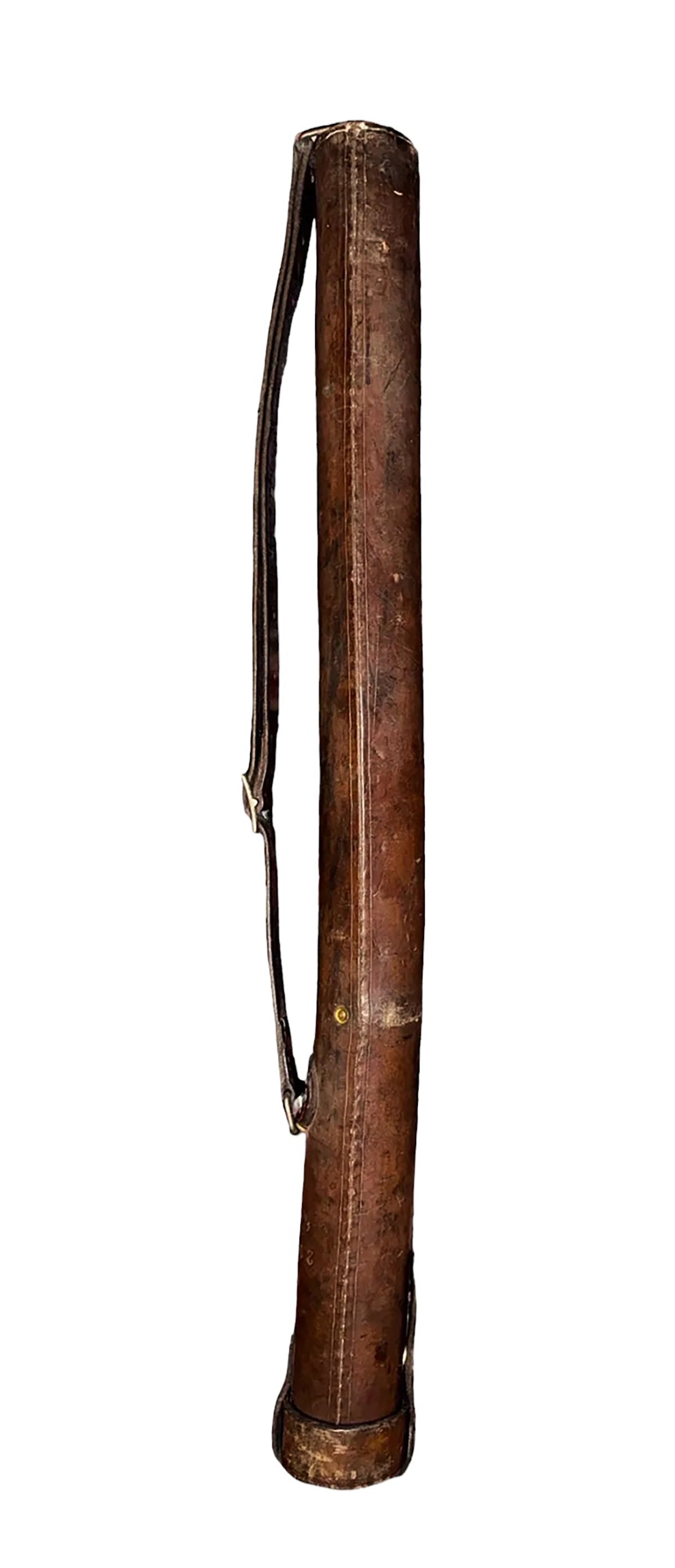 Rare Antique Swiss / German WW1/2 Leather Machine Gun Barrel Carrier ...