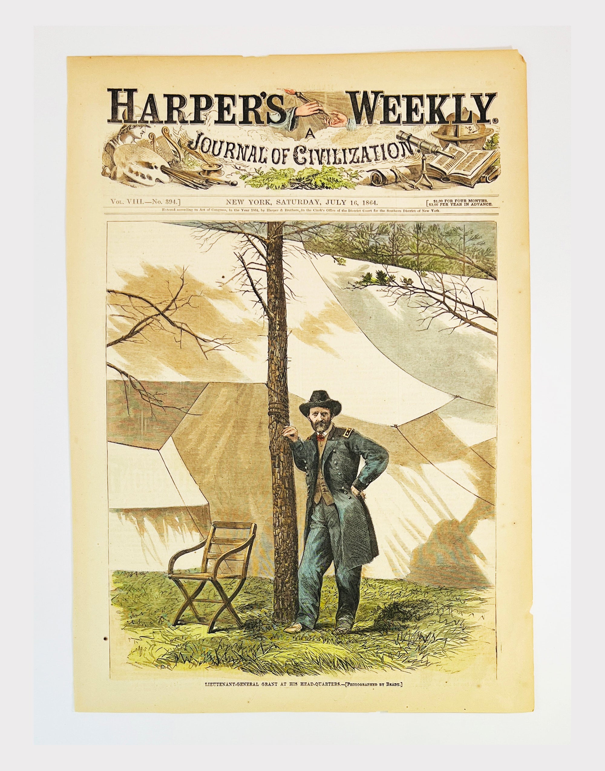 Civil War Wood Block Engraving, GENERAL SHERMAN’S ADVANCE, Harper's ...